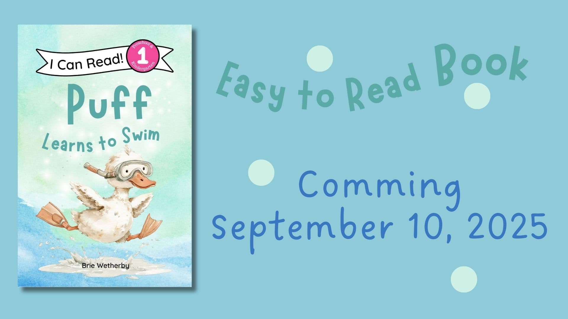 Puff Learns to Swim by Brie Wetherby - Mommy Daughter Love Homeschool